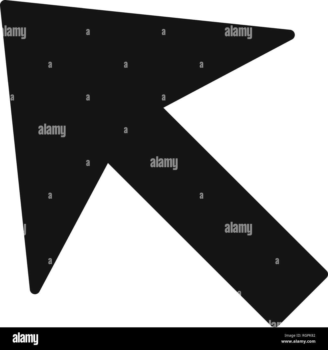 Cursor Vector Icon Sign Icon Vector Illustration For Personal And ...