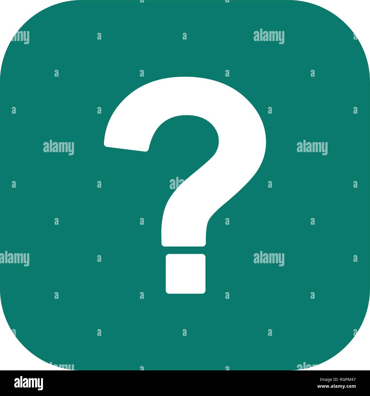 Question Mark Vector Icon Sign Icon Vector Illustration For Personal ...