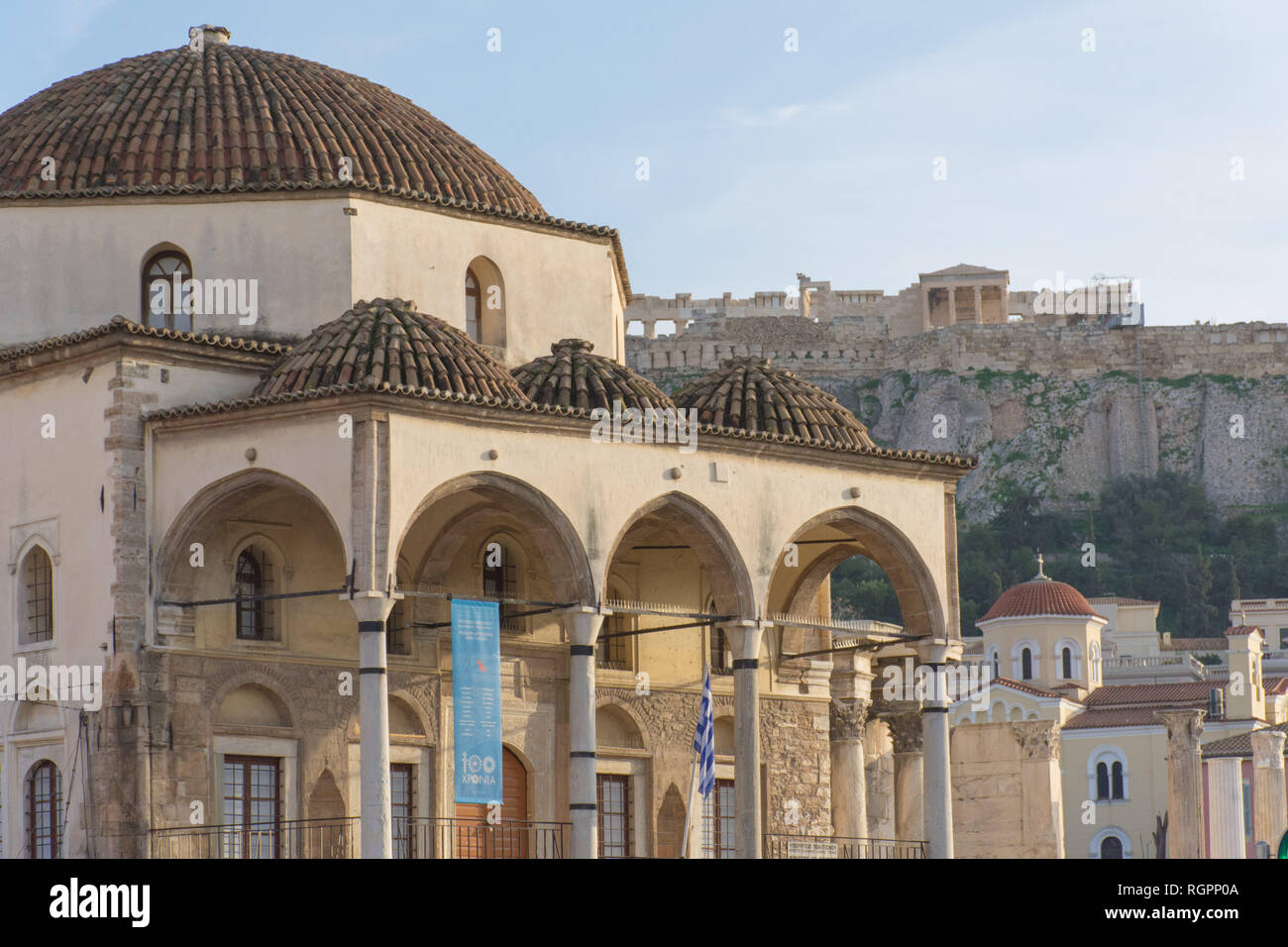 Ancient "Tzistarakis - Mosque" Monastiraki, Athens Stock Photo - Alamy