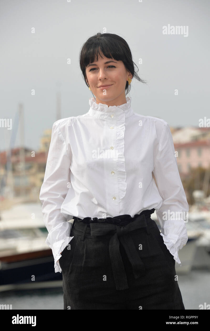 Phoebe Fox here to present the TV series Curfew at the International ...