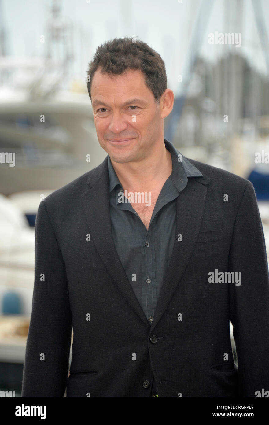 Dominic West here to present the TV series "Les Miserables", BBC, at ...