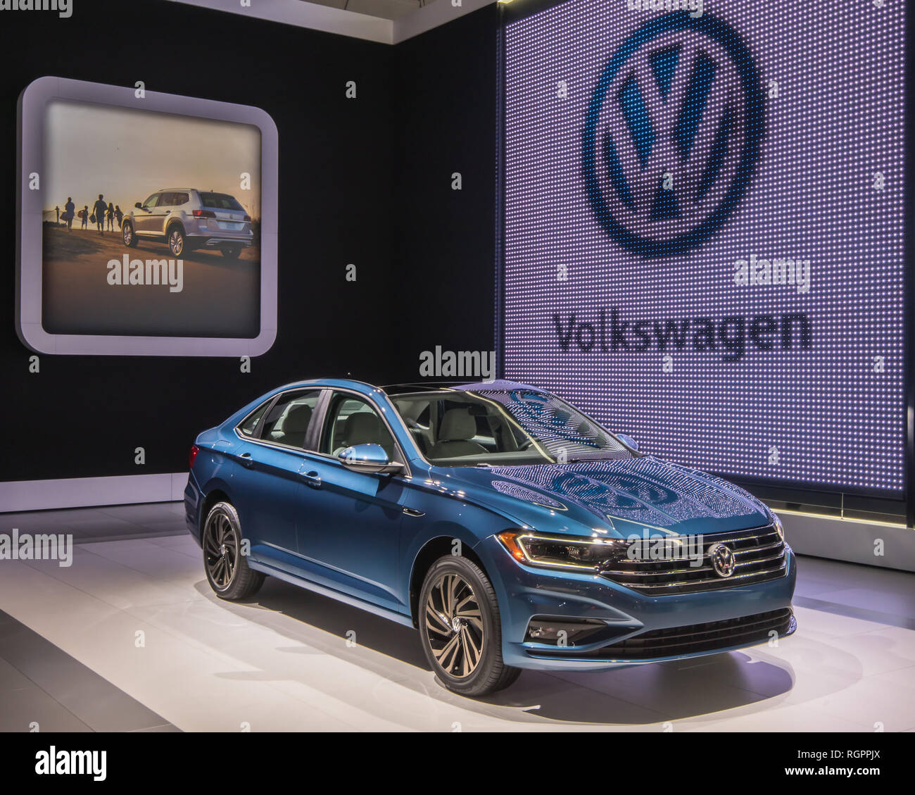 Volkswagen jetta 2019 hi-res stock photography and images - Alamy