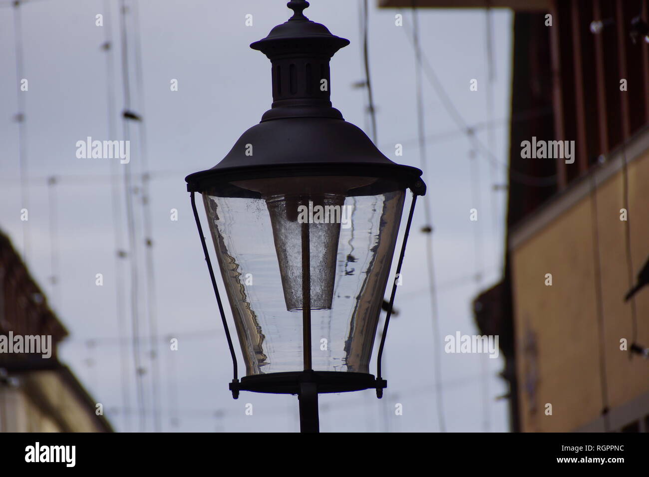 Unique lamp posts of Europe Stock Photo - Alamy