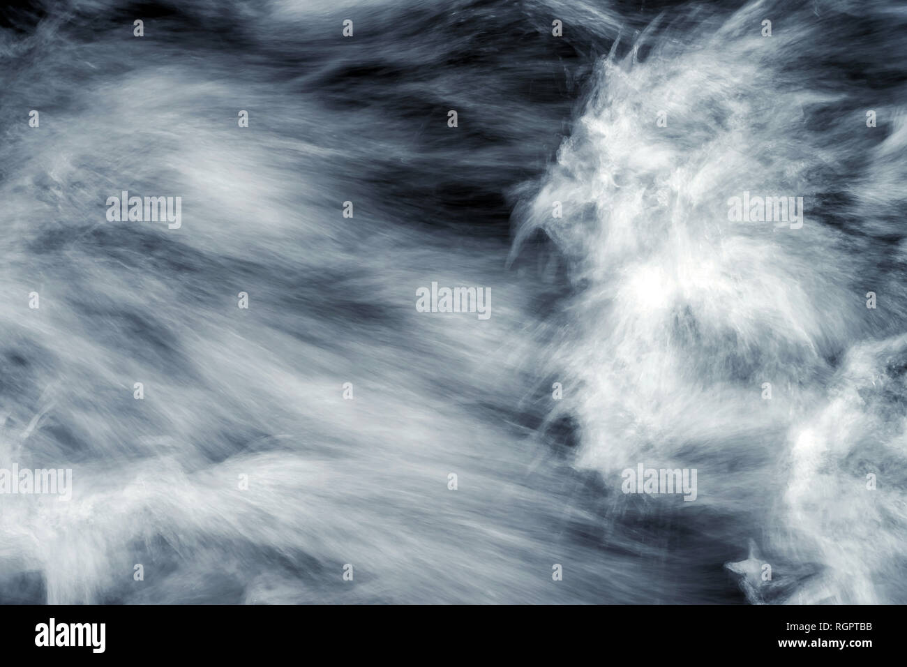 Rough abstract water waves and splashes in fast motion Stock Photo - Alamy