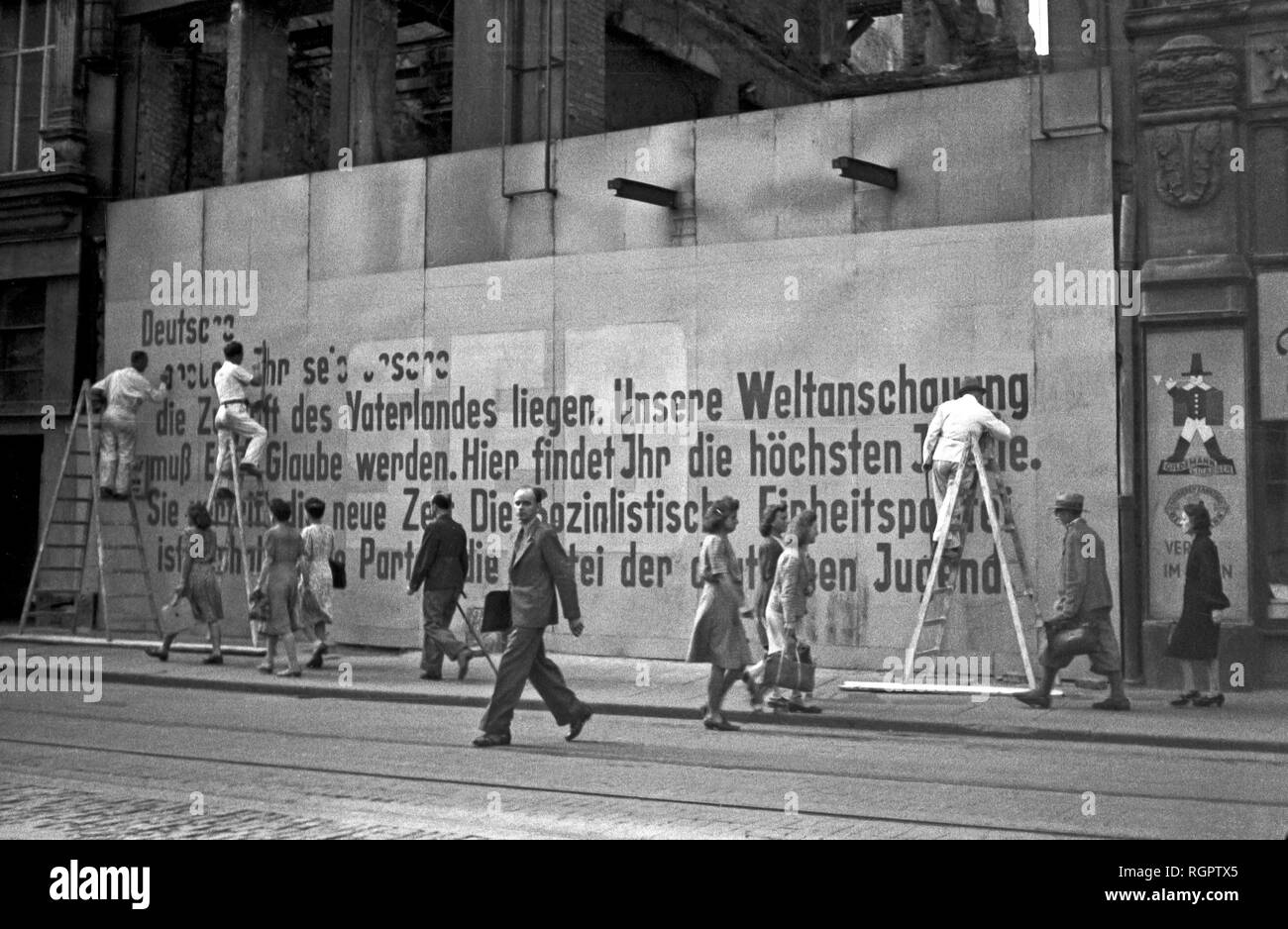German communist propaganda poster hi-res stock photography and images ...