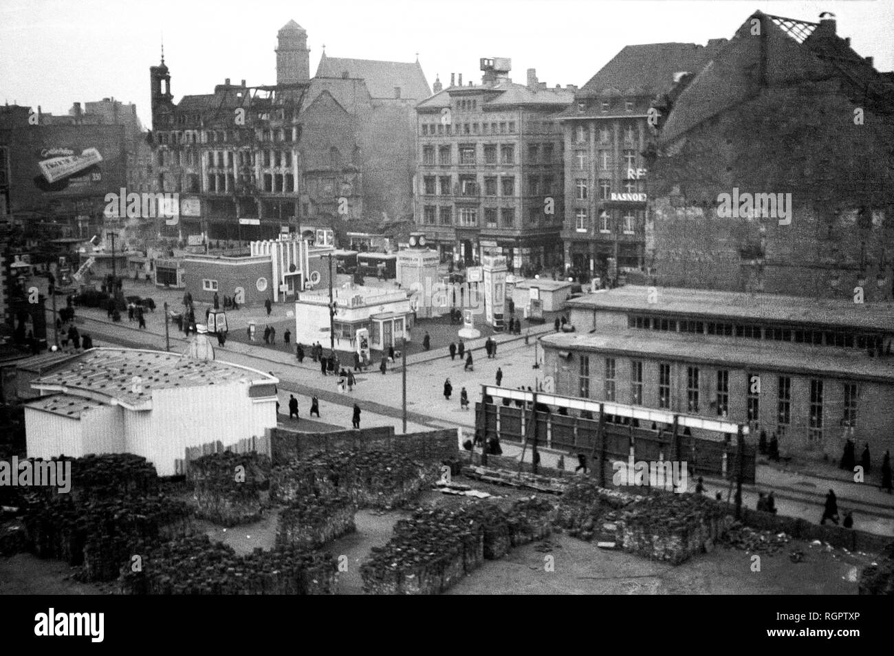 Stands reconstruction hi-res stock photography and images - Alamy