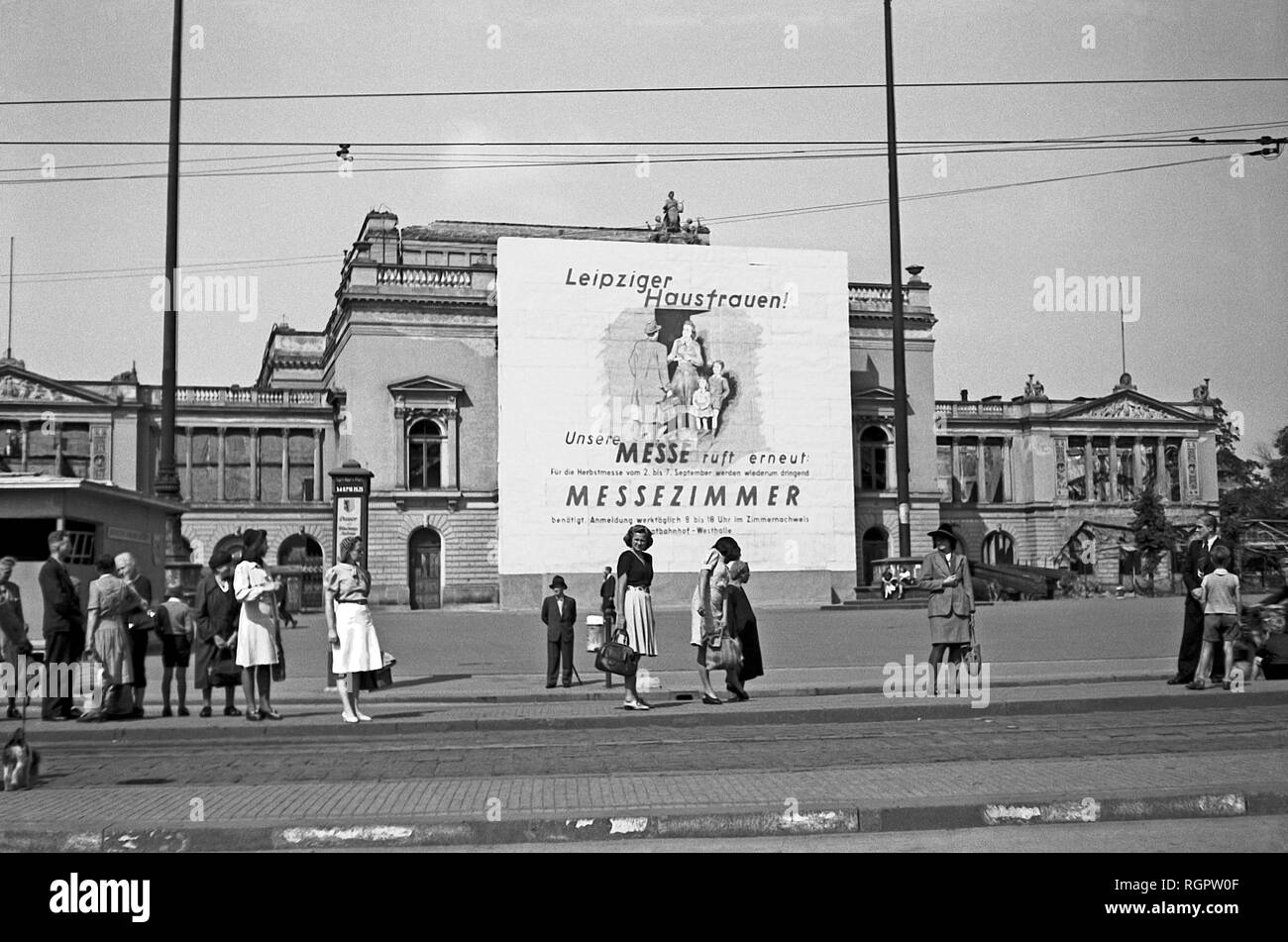 Leipziger messe 1947 hi-res stock photography and images - Alamy