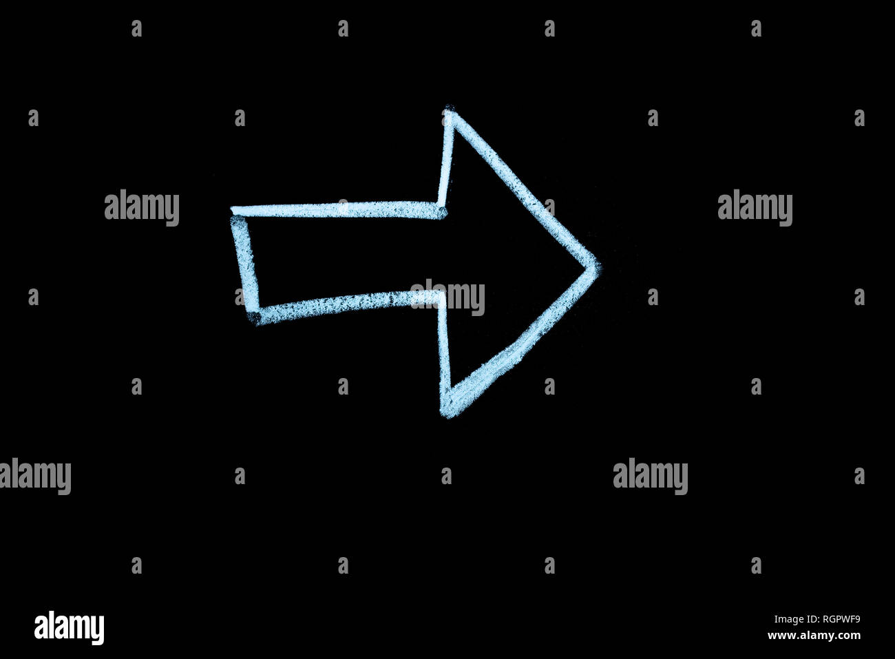 Hand drawn sketch doodle arrows hi-res stock photography and images - Alamy