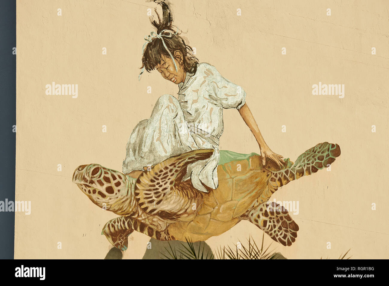 collaborative art work between street artists Ernest Zacharevic and ...