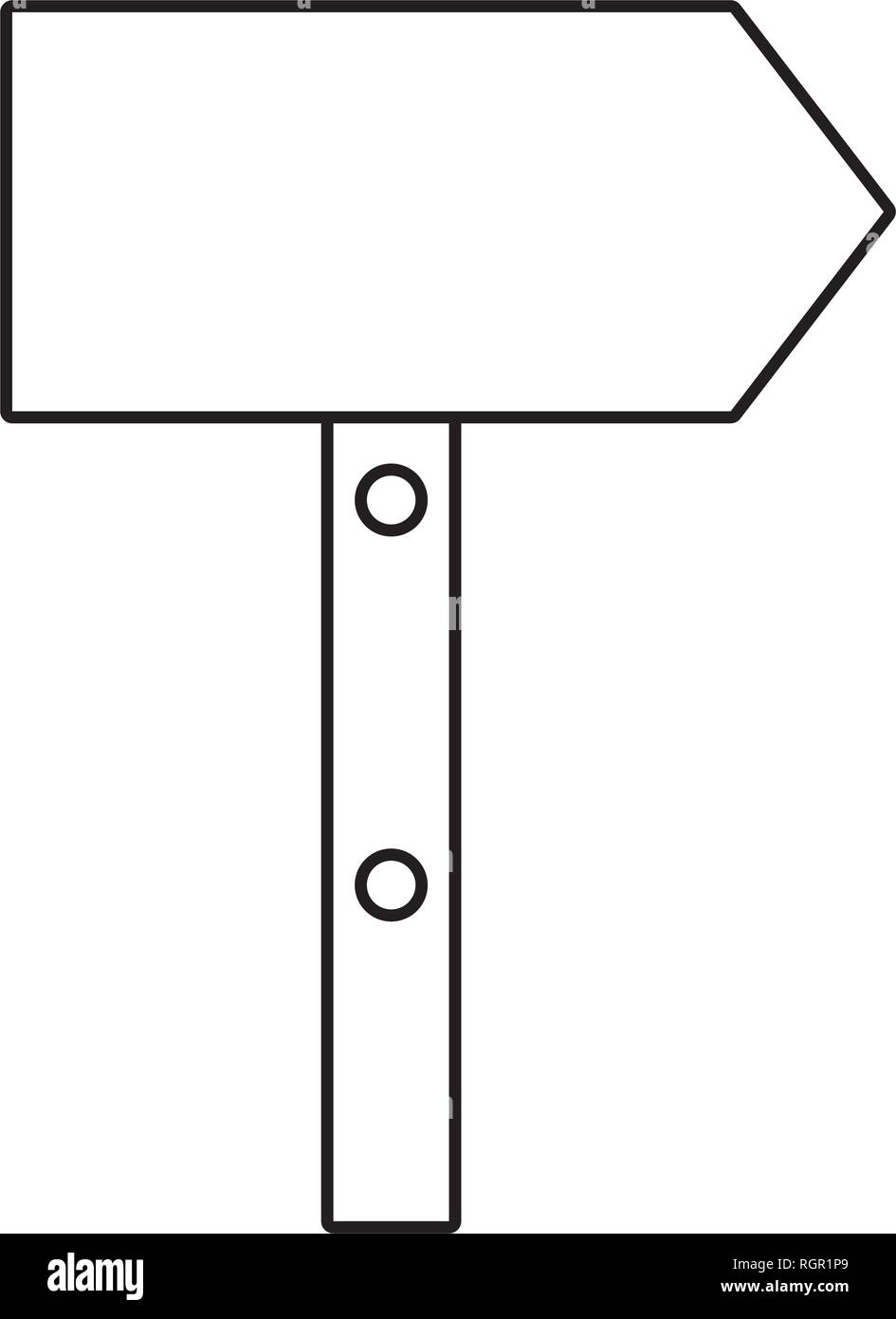 cute arrow guide wooden Stock Vector Image & Art - Alamy