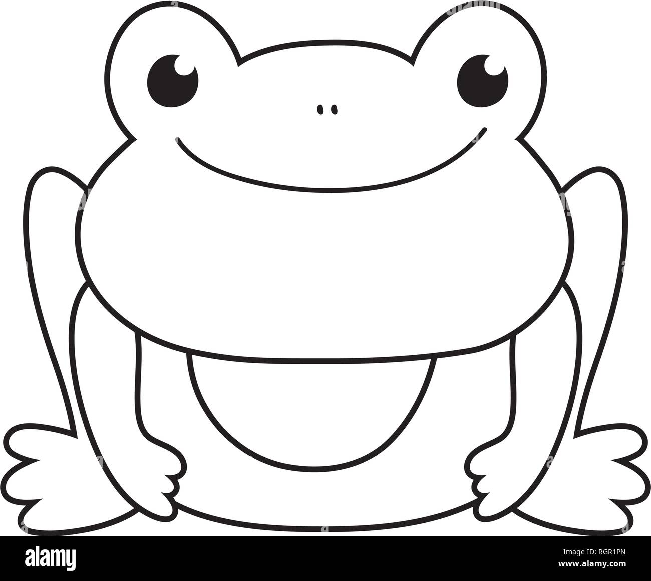 cute toad character icon Stock Vector Image & Art - Alamy
