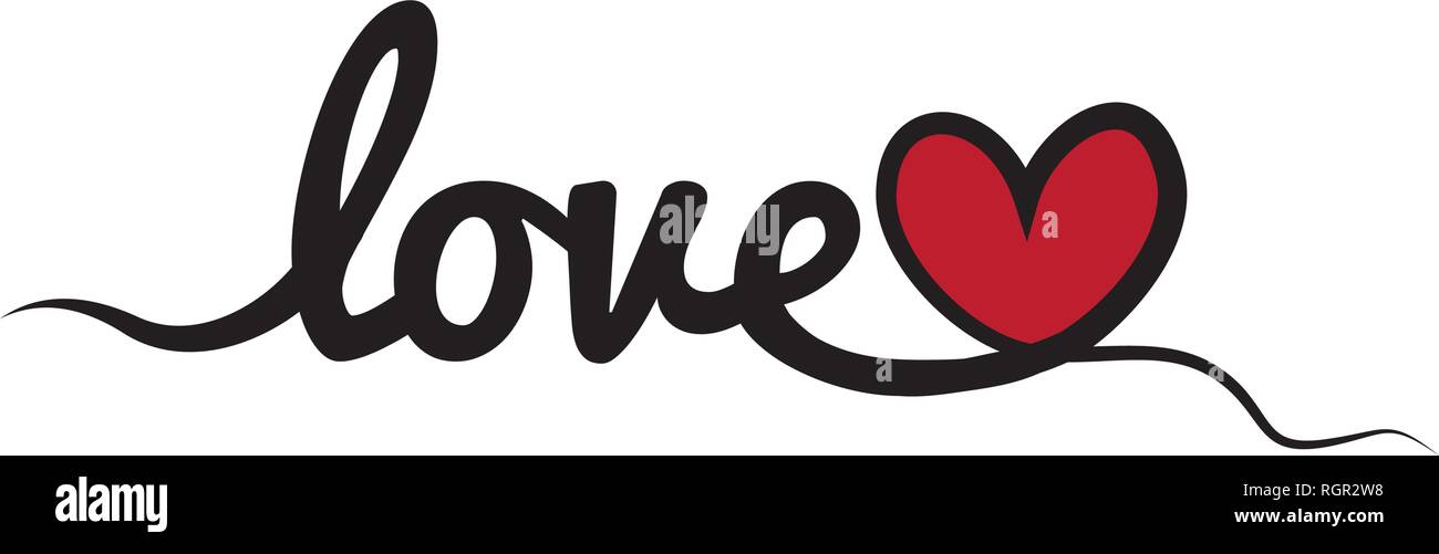 love string, vector Stock Vector Image & Art - Alamy