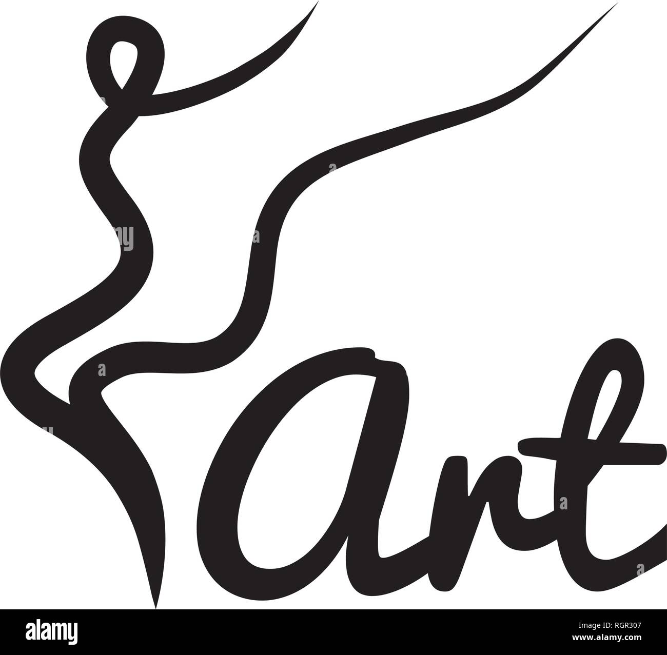 abstract dancer, vector Stock Vector Image & Art - Alamy