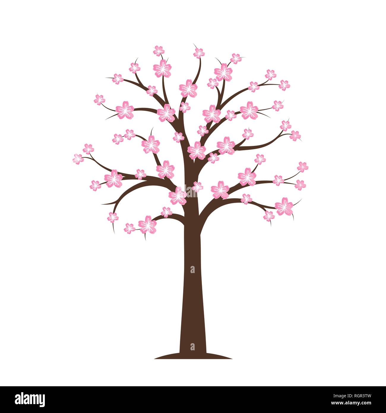 Star in the spring Stock Vector Images - Alamy