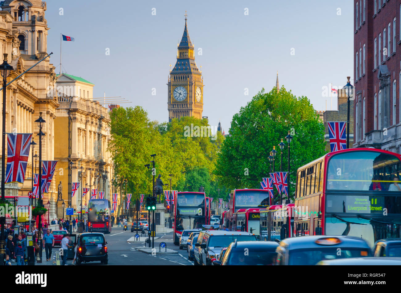 Big ben uk flag hi-res stock photography and images - Alamy