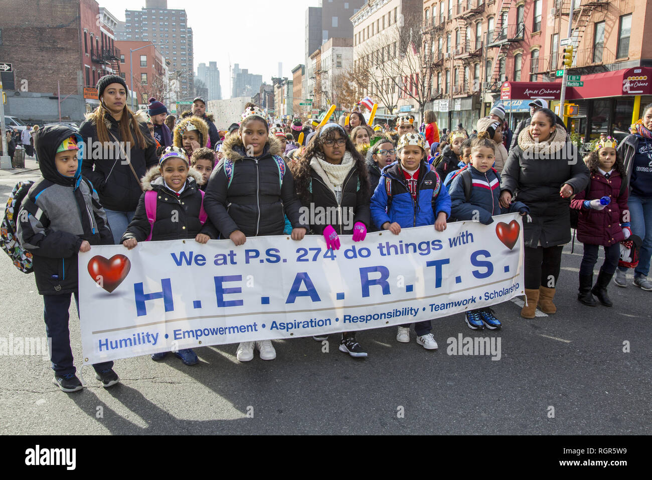 School children parade el hi-res stock photography and images - Alamy