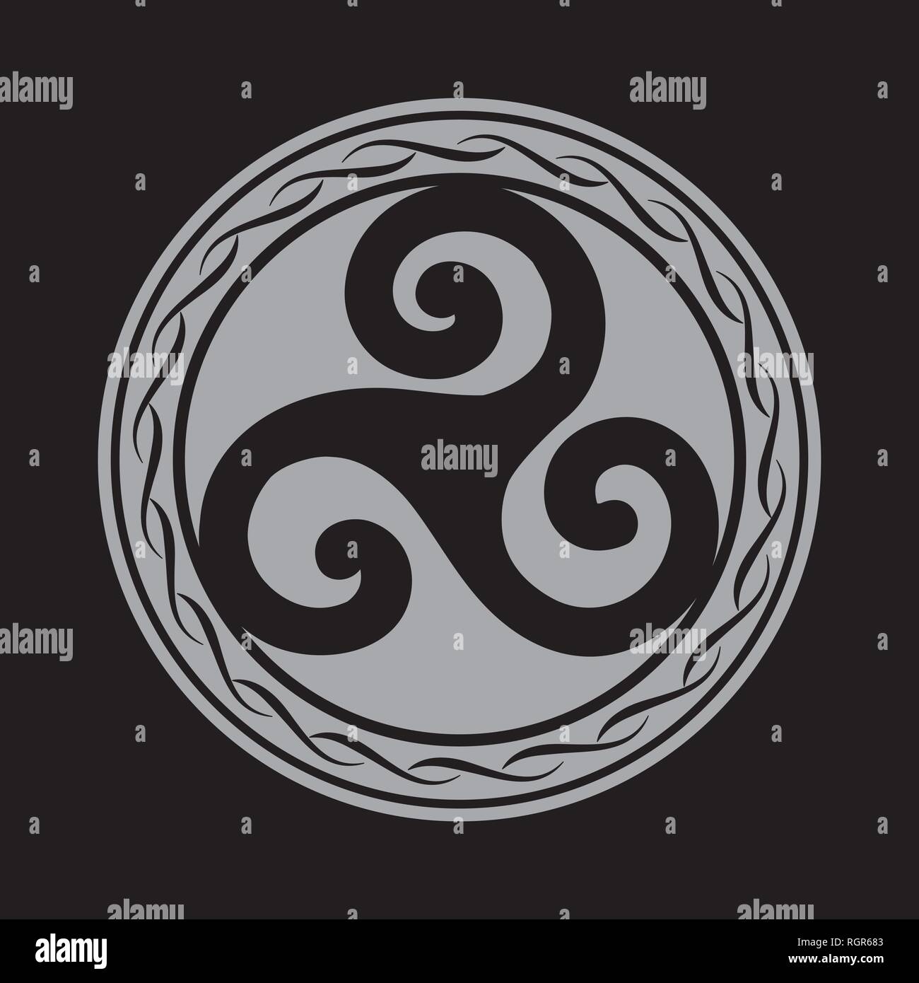 Triskele Stock Photos & Triskele Stock Images - Alamy