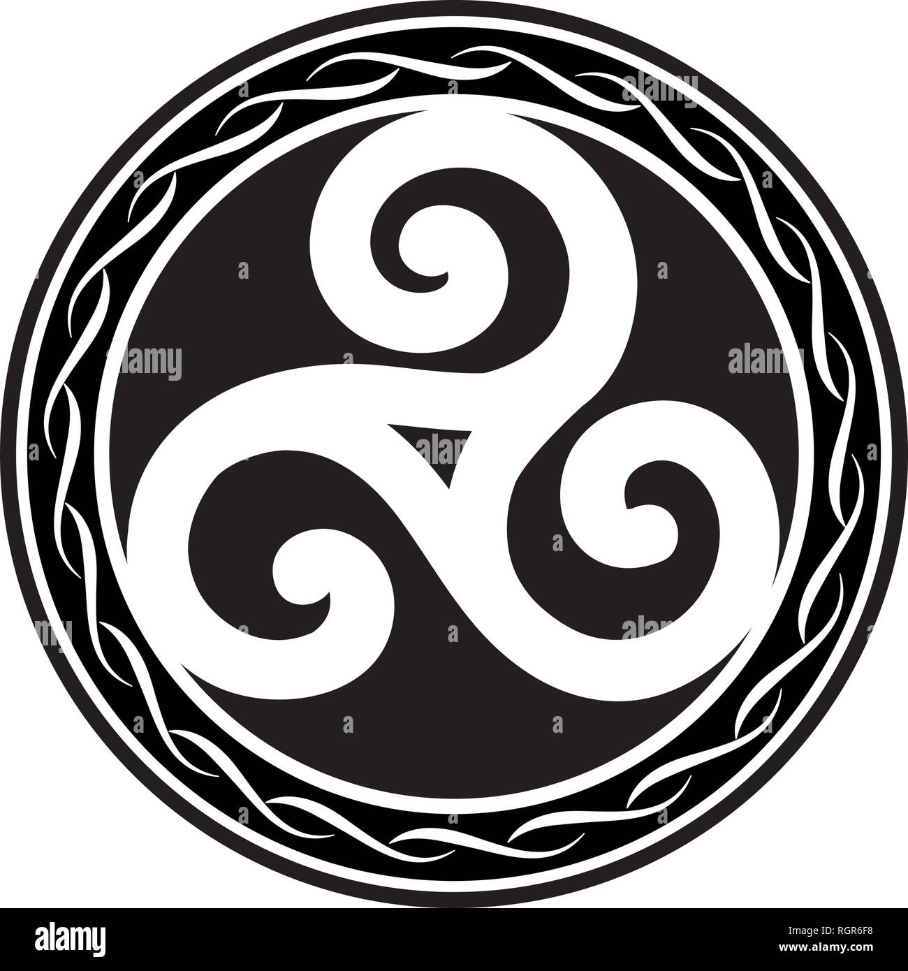 Triskele Celtic Stock Photos & Triskele Celtic Stock Images - Alamy