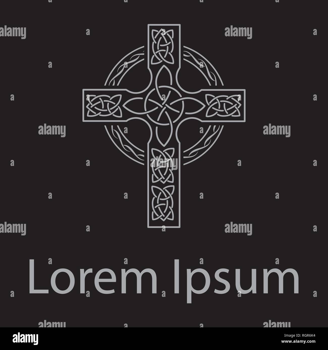 Celtic cross, vector Stock Vector Image & Art - Alamy