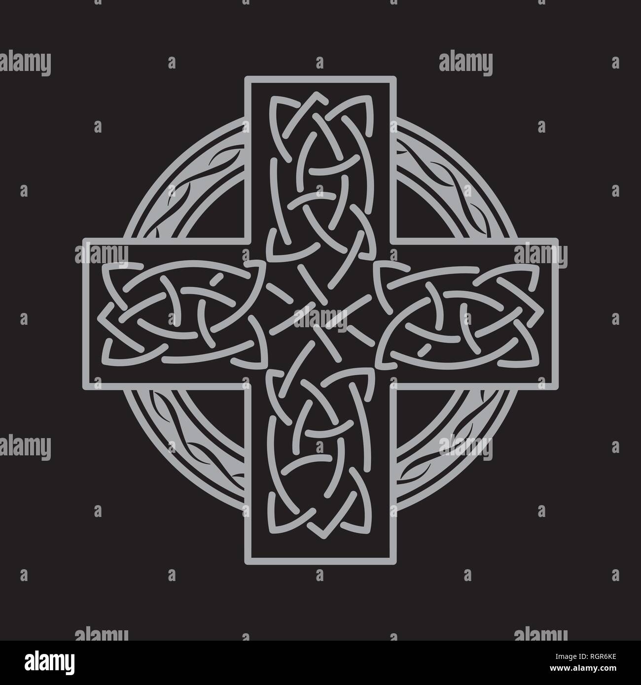 Celtic cross, vector Stock Vector Image & Art - Alamy