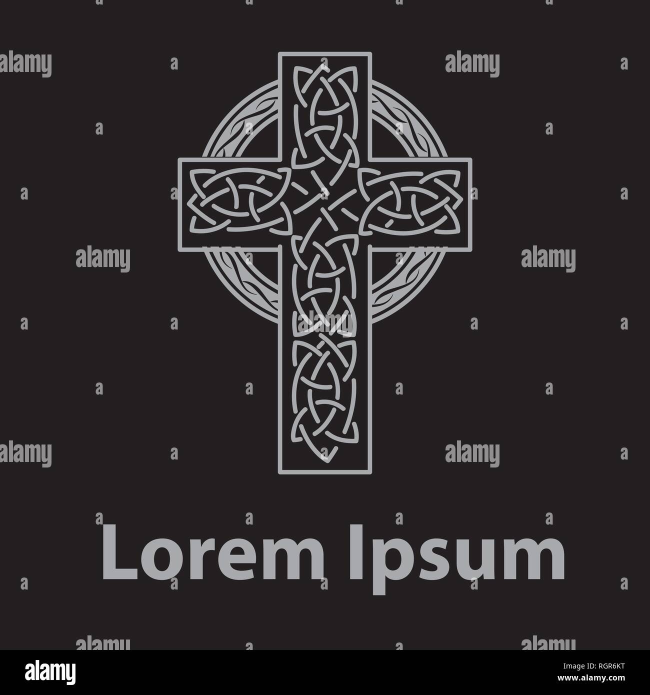 Celtic cross, vector Stock Vector Image & Art - Alamy