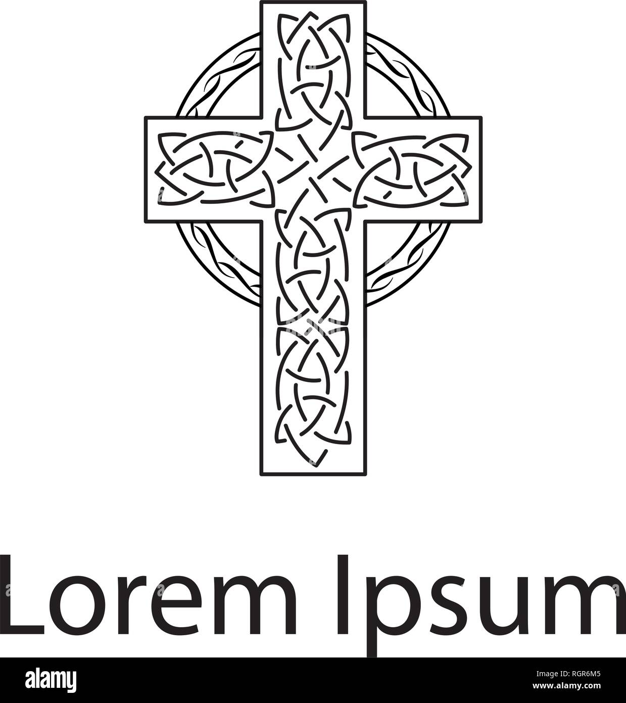 Celtic cross, vector Stock Vector Image & Art - Alamy