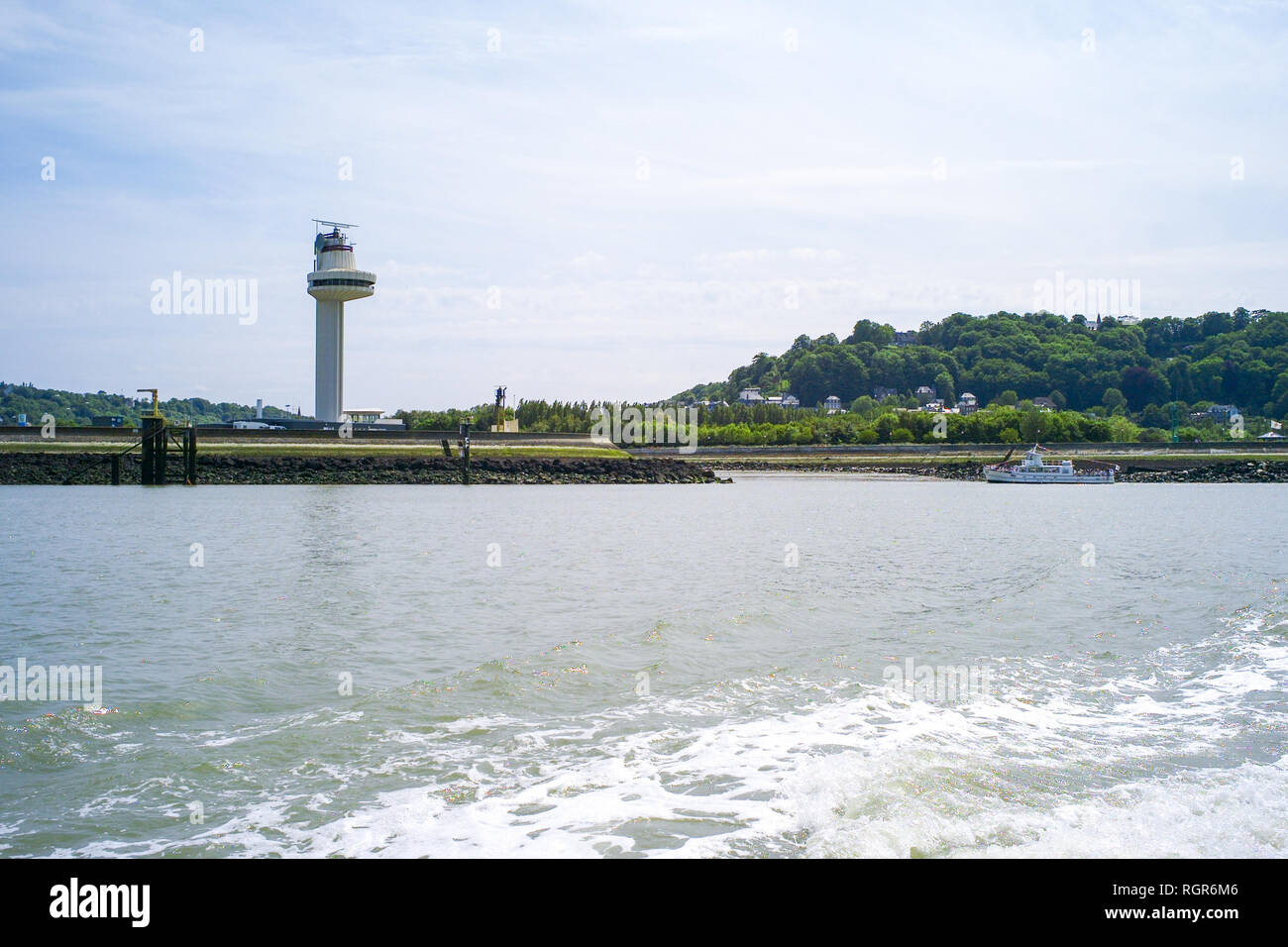Seine river Estuary, Normandy, France Stock Photo - Alamy