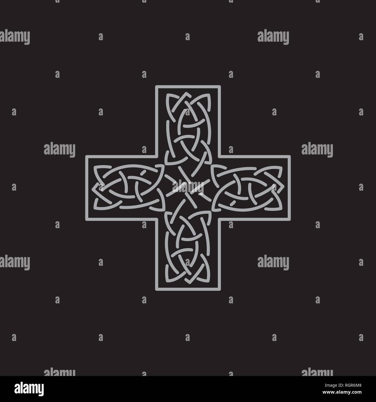 Celtic cross, vector Stock Vector Image & Art - Alamy