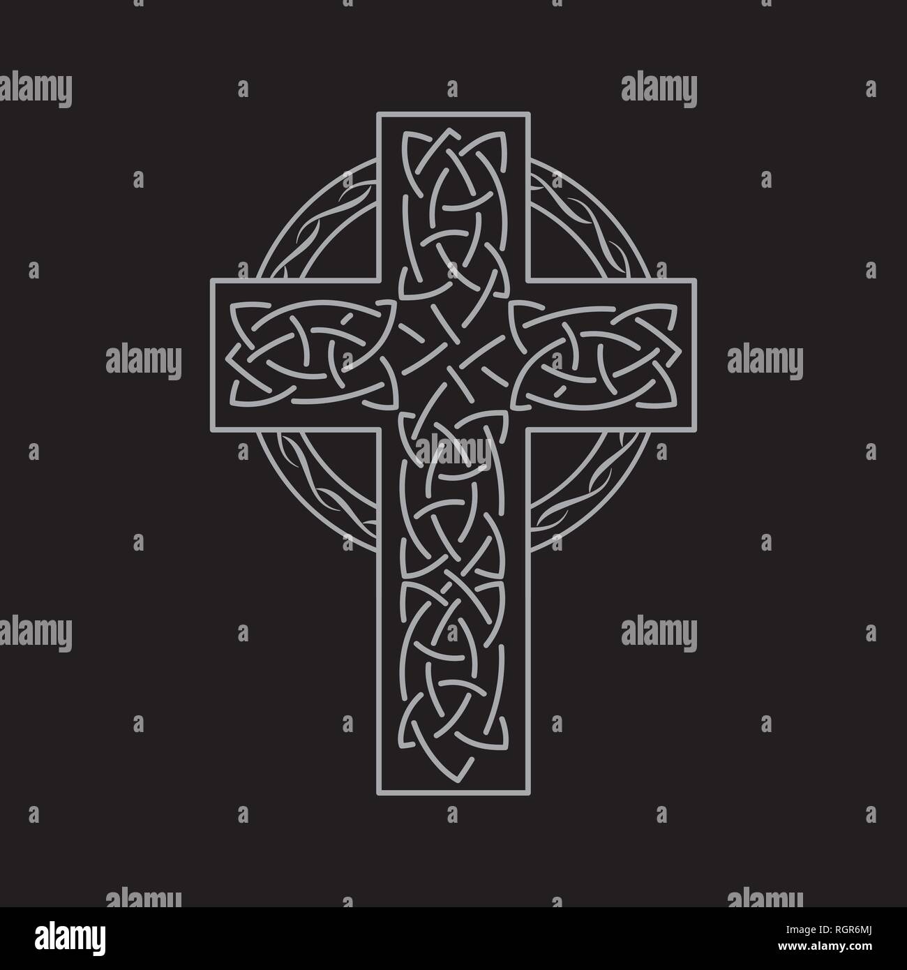 Celtic cross, vector Stock Vector Image & Art - Alamy
