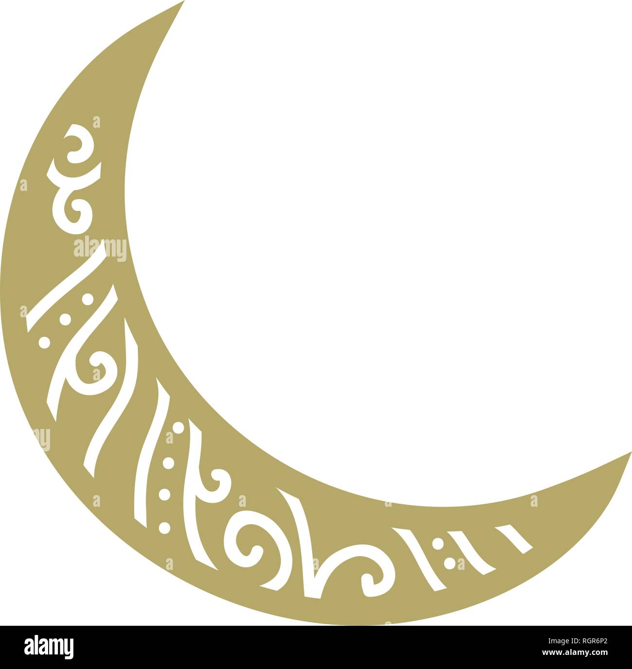 crescent moon logo Stock Vector Image & Art - Alamy