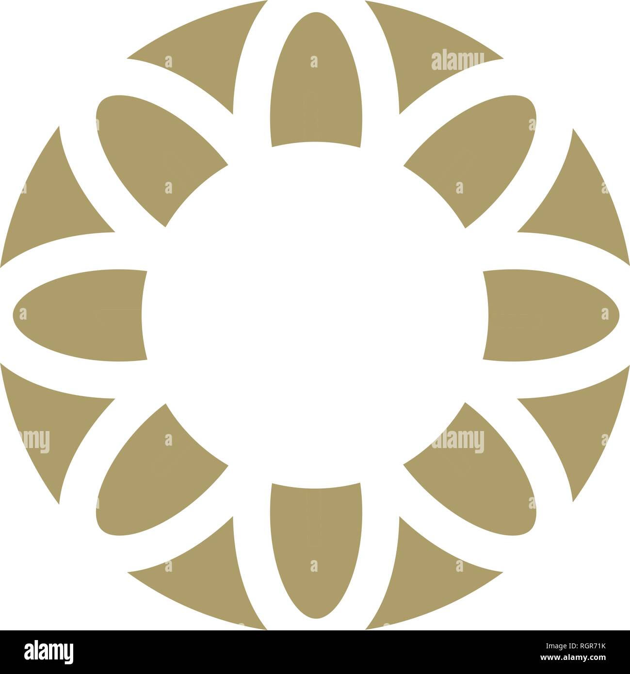 Gold flower hi-res stock photography and images - Alamy