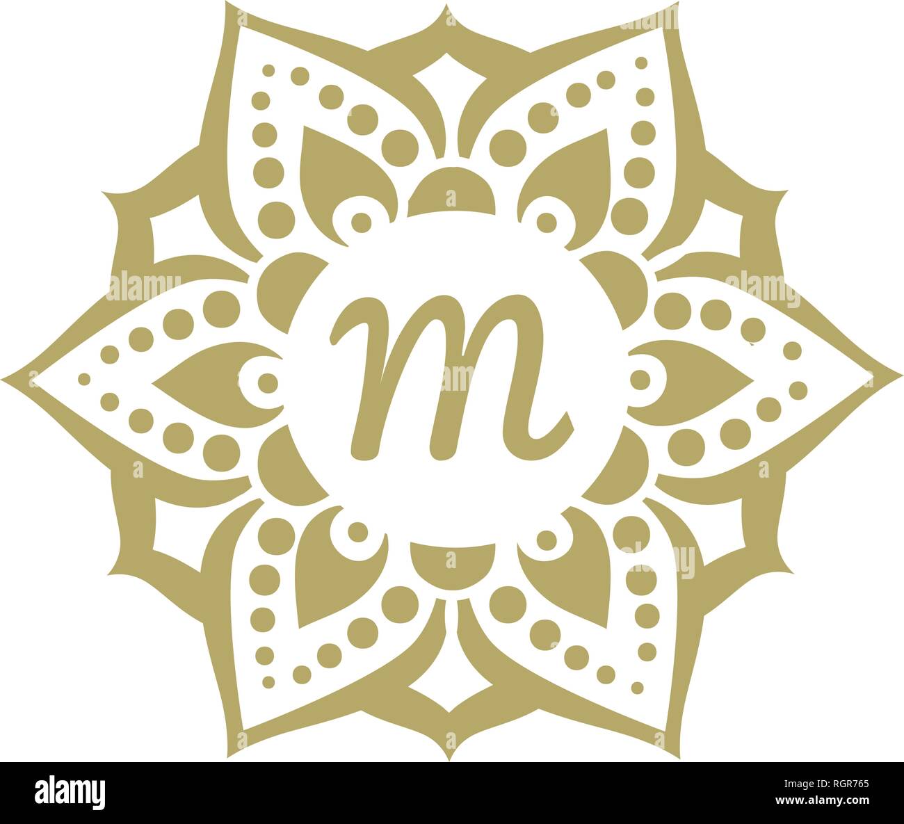 Mandala. Circular figure representing the universe in Hindu and ...