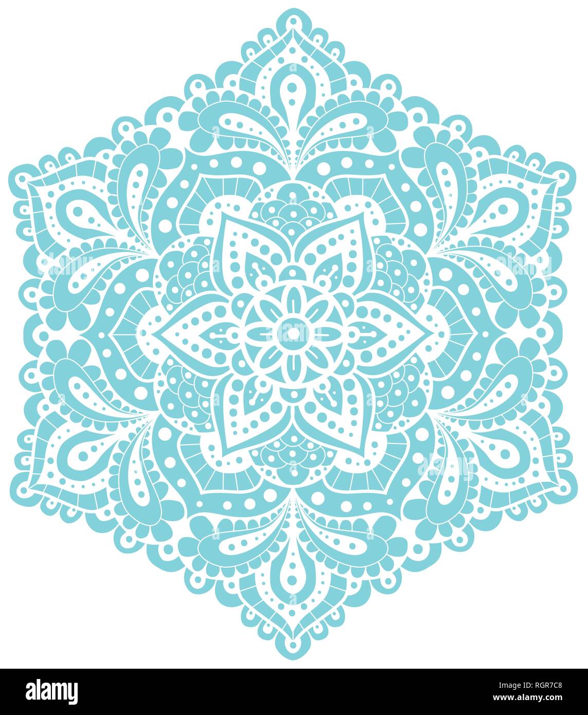 Mandala. Circular figure representing the universe in Hindu and ...