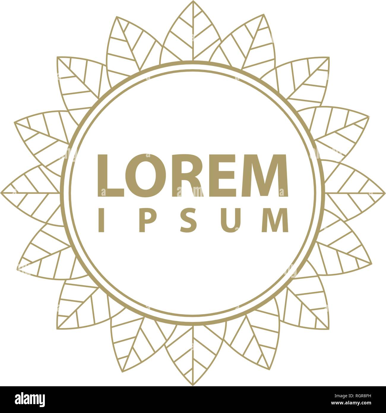 Logo frame hi-res stock photography and images - Alamy