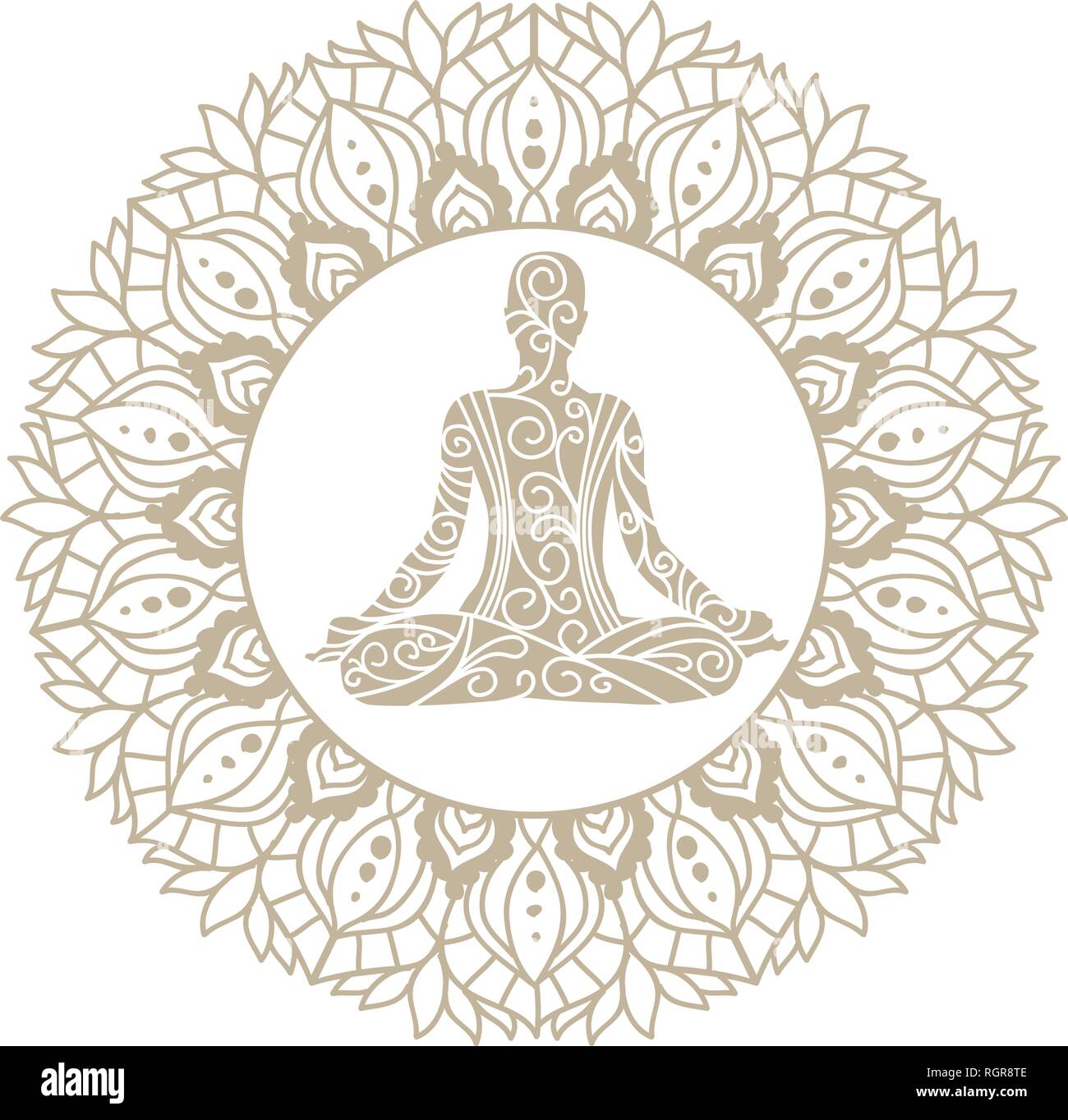 The hindu fractal Stock Vector Images - Alamy