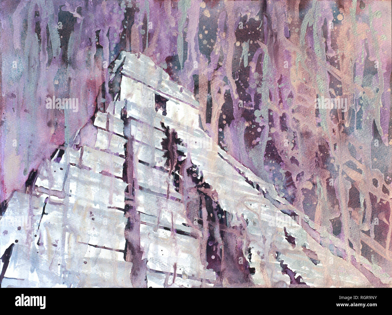 Tikal temple art hi-res stock photography and images - Alamy