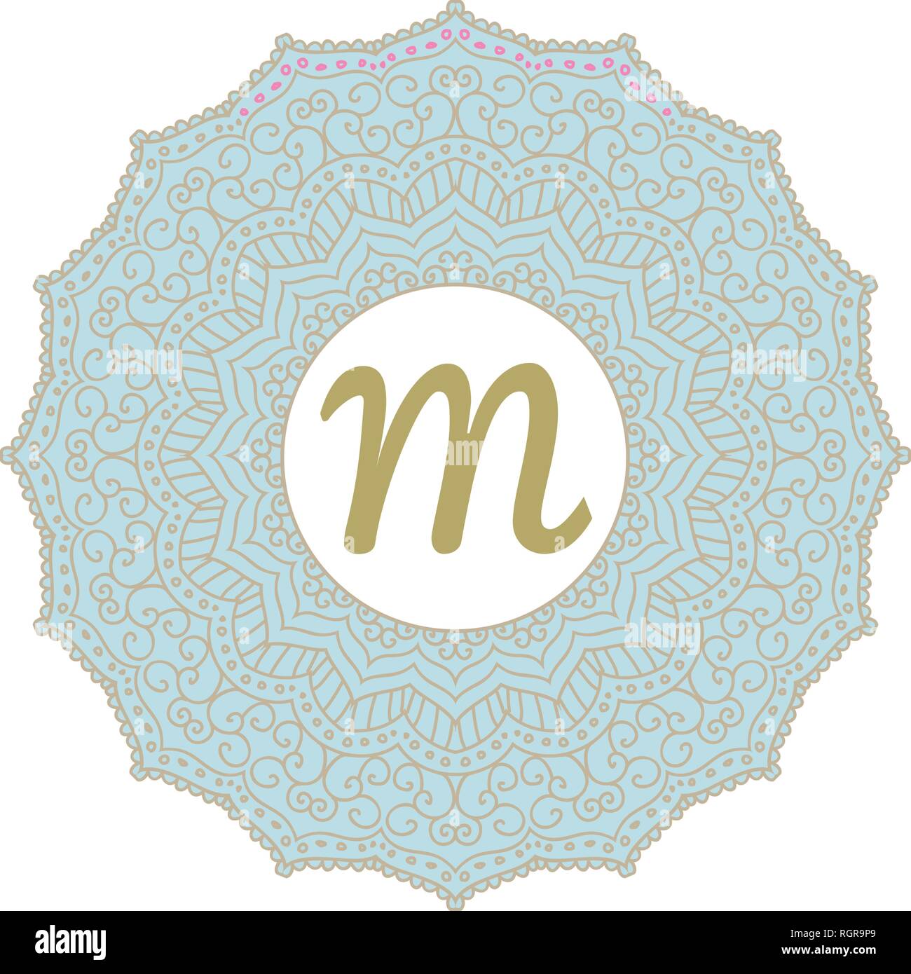 Mandala. Circular figure representing the universe in Hindu and ...