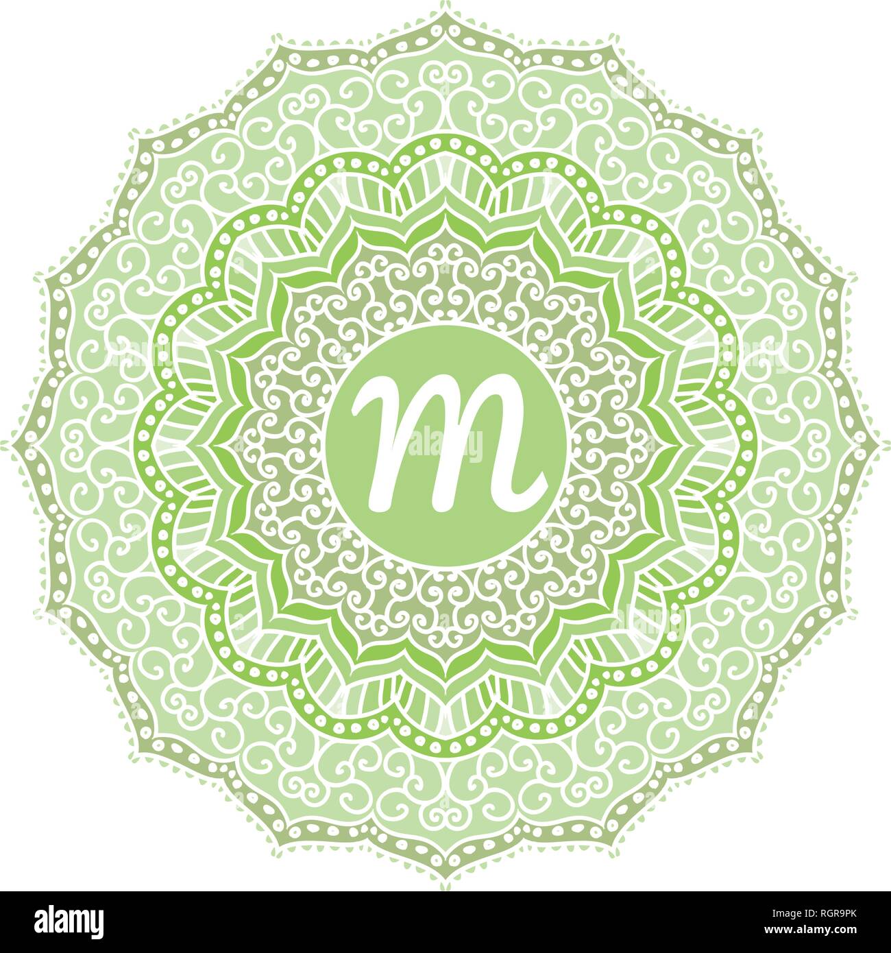 Mandala. Circular figure representing the universe in Hindu and ...