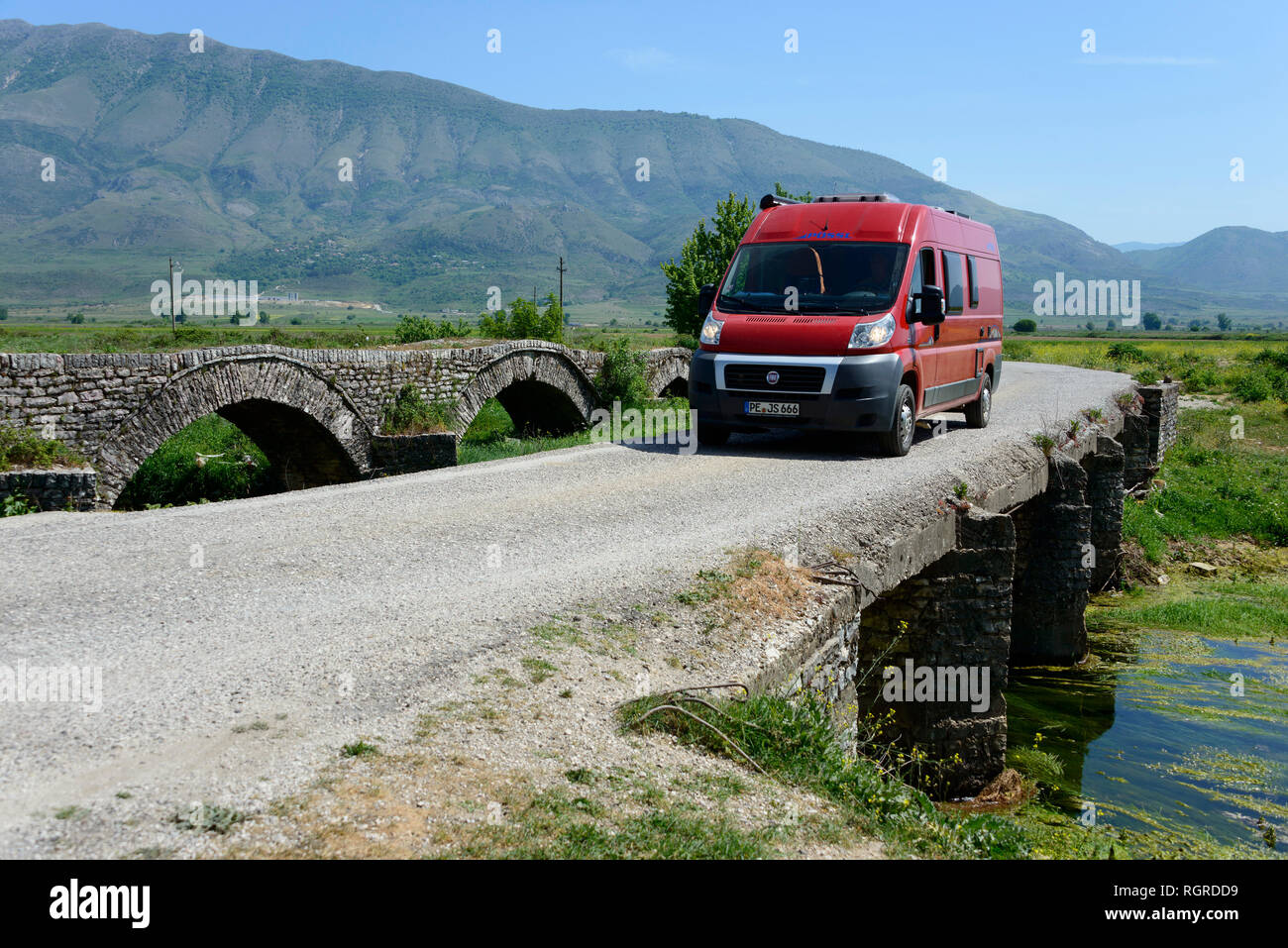 Camper on bridge hi-res stock photography and images - Alamy