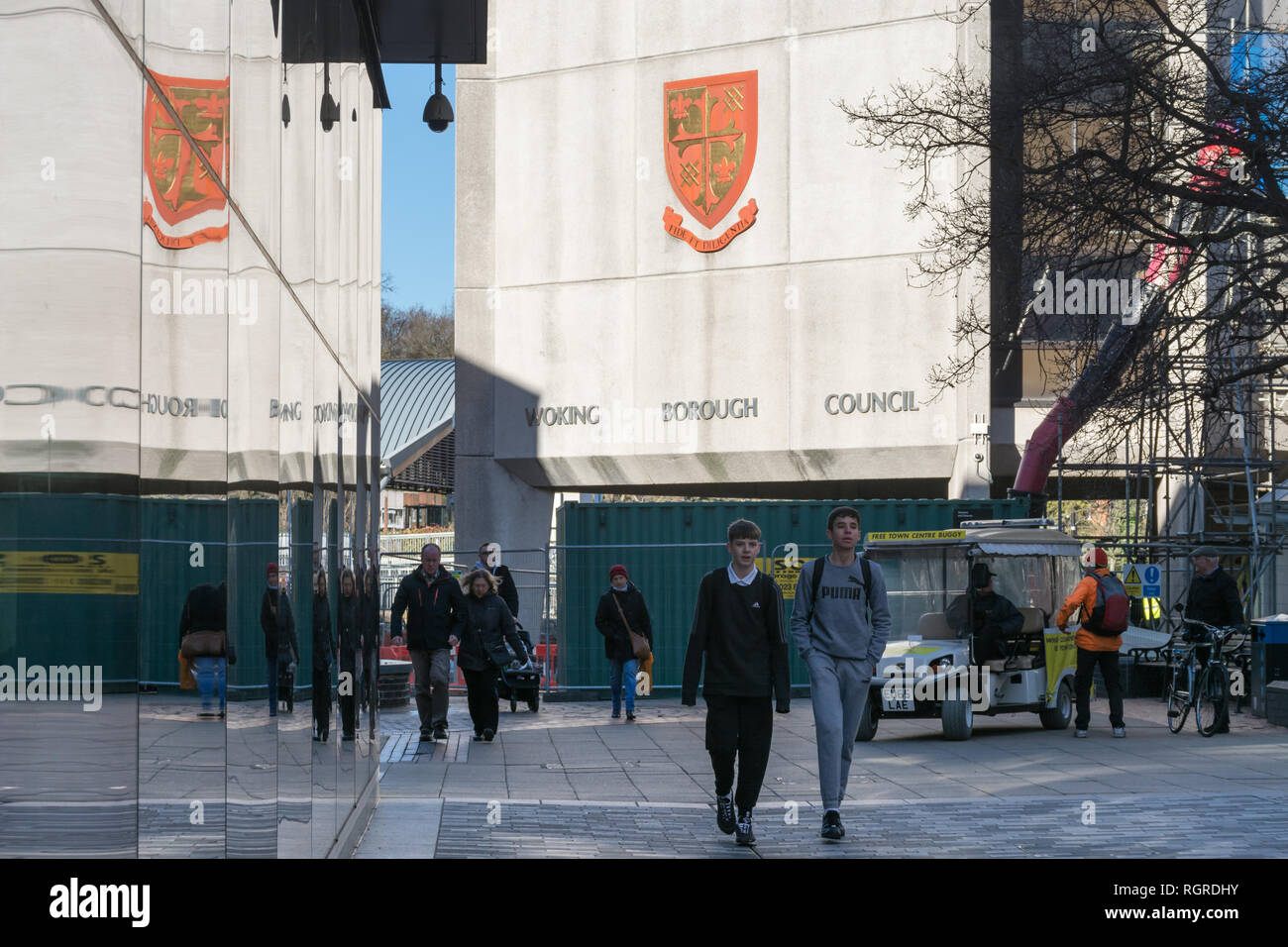 Woking borough council offices hi-res stock photography and images - Alamy