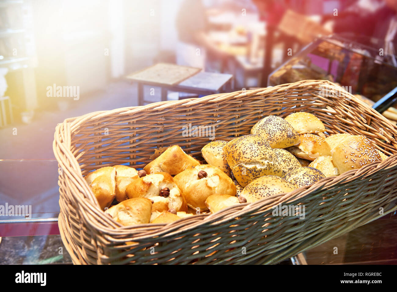 Oven baked buns hi-res stock photography and images - Alamy