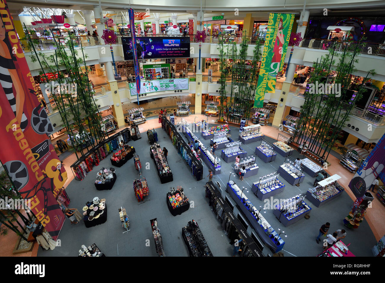 JungCeylon Shopping Mall, Patong Beach, Phuket, Thailand Stock Photo ...