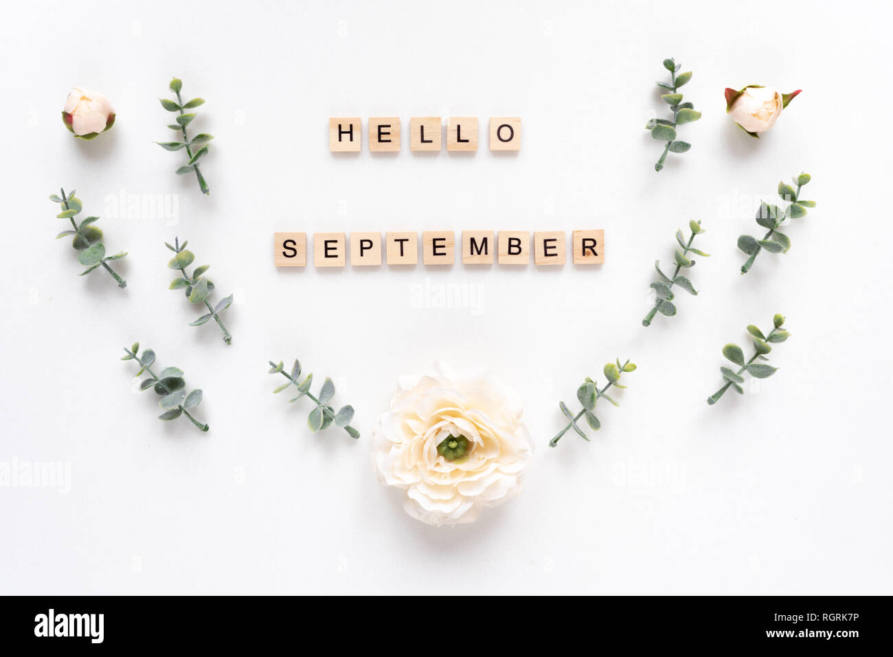 Hello september hi-res stock photography and images - Alamy