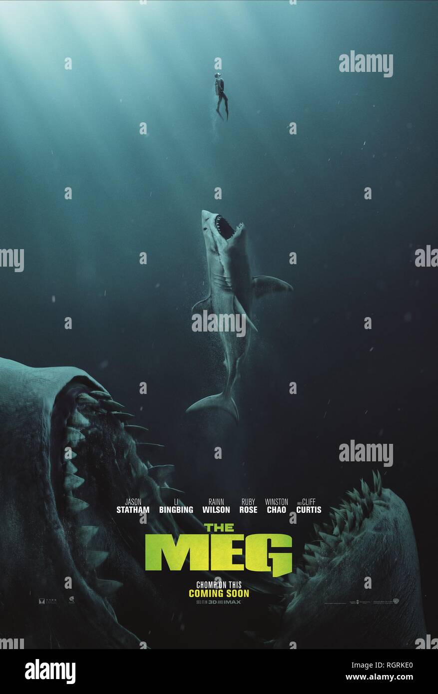 The Meg Film Poster High Resolution Stock Photography and Images - Alamy