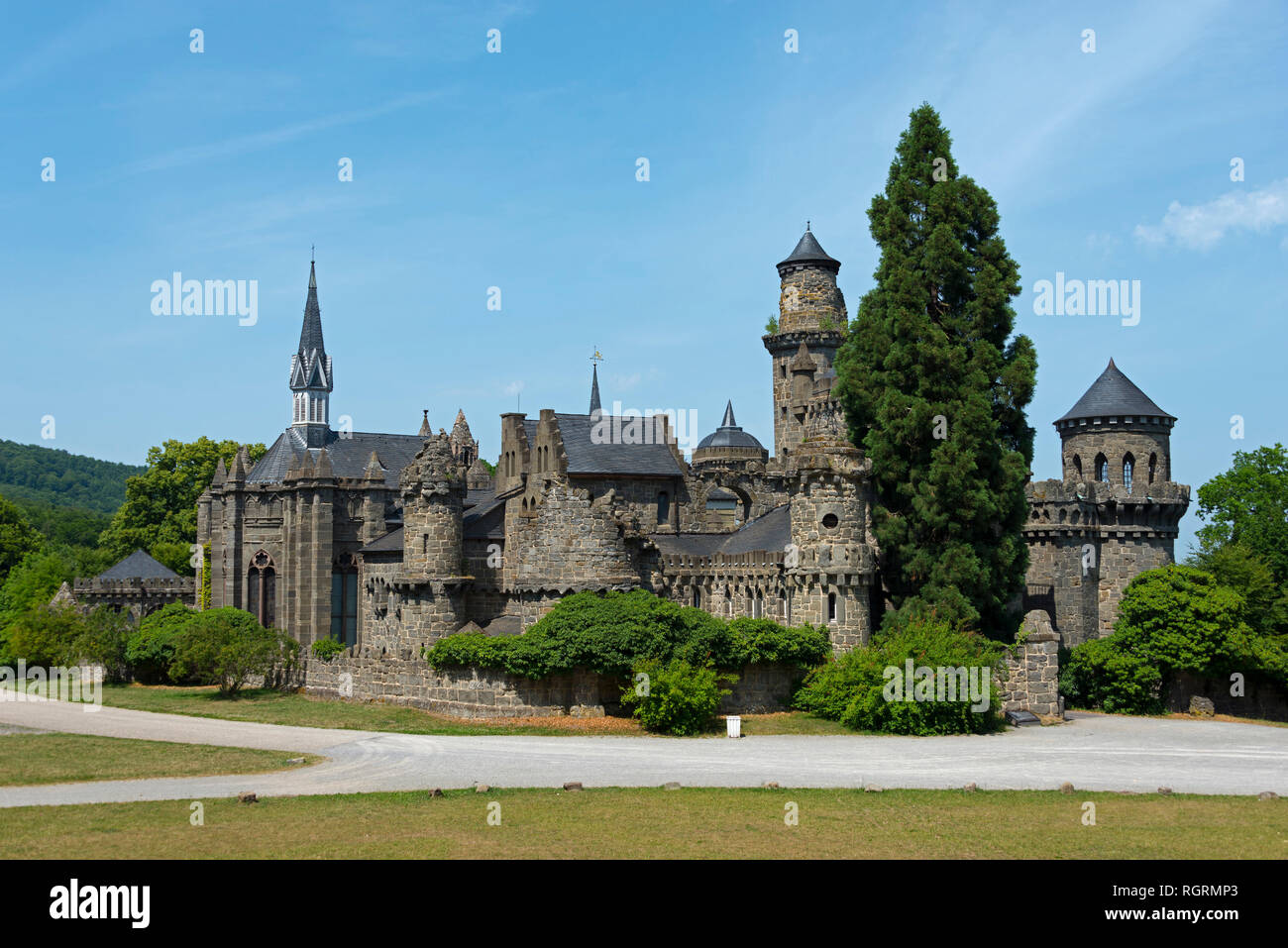 Lowenburg at Castle Wilhelmshohe Park, Kassel, Hesse, Germany ...