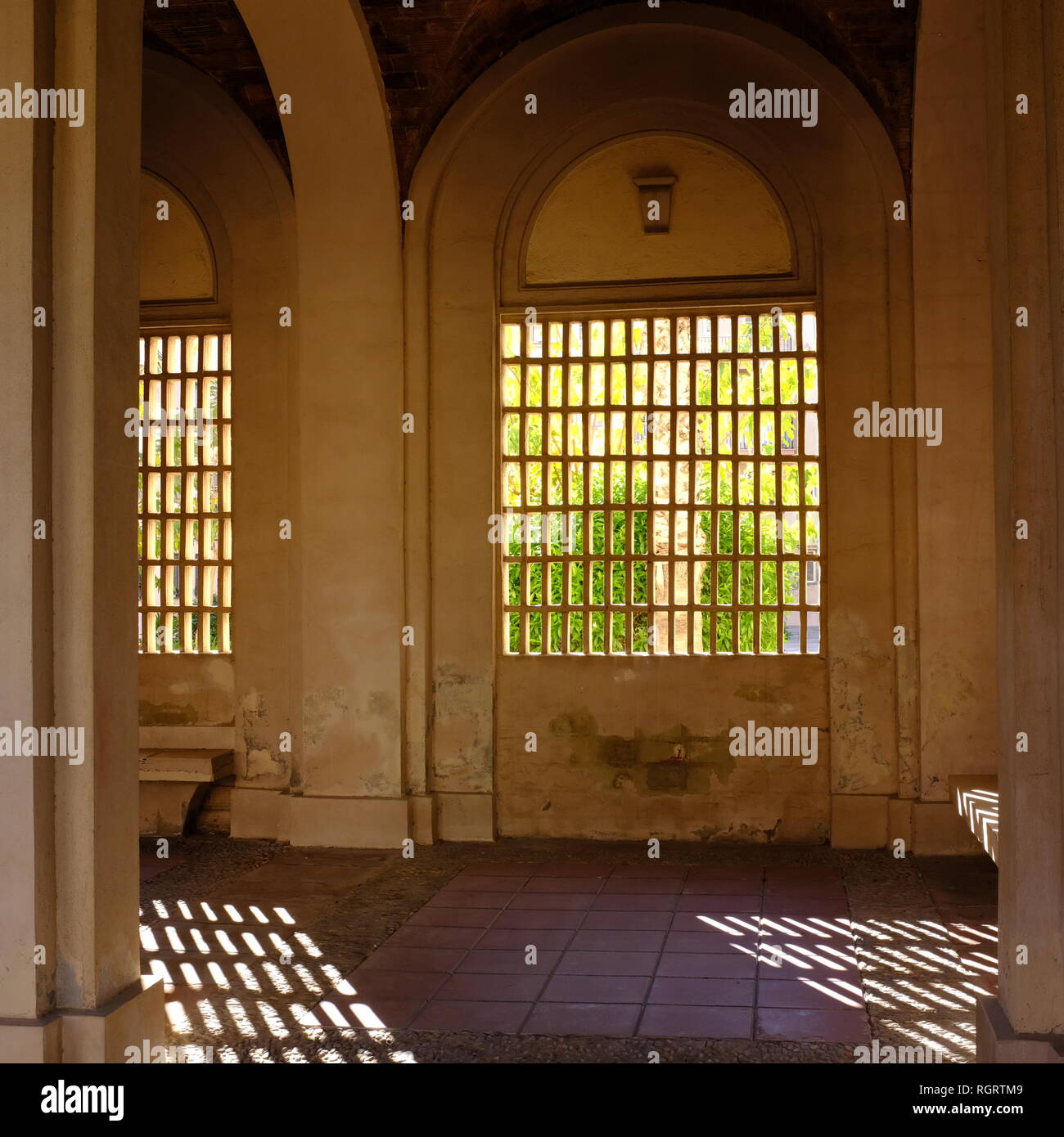 Marble floor sun shadows pattern hi-res stock photography and images ...