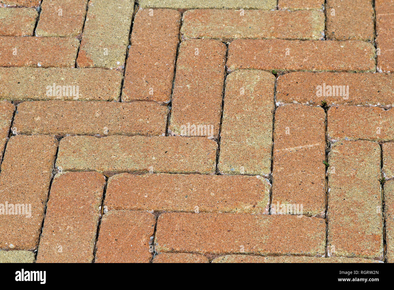 Yellow bricks pavement background hi-res stock photography and images ...