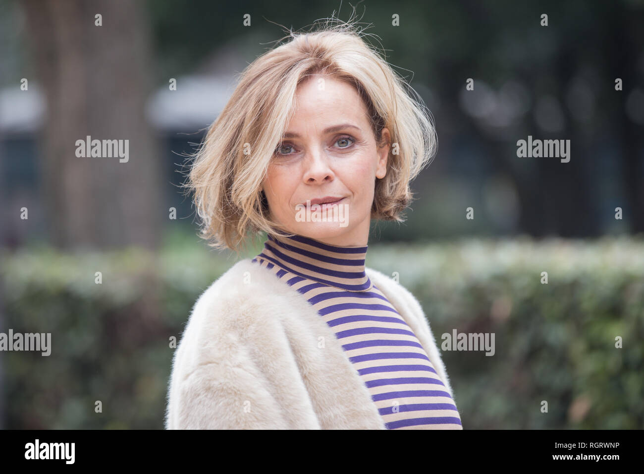 Roma, Italy. 30th Jan, 2019. Galatea Ranzi during the photocall of the ...
