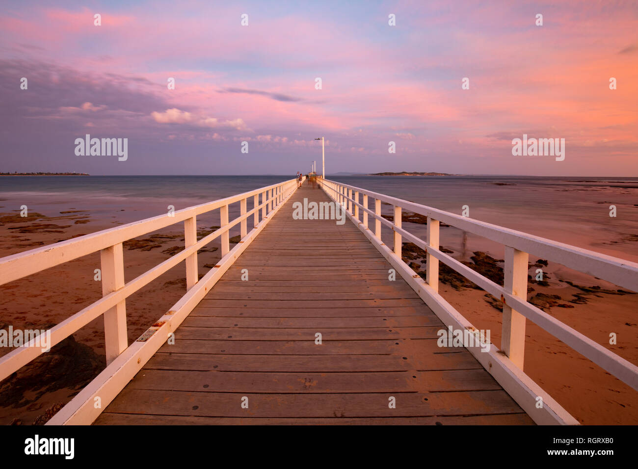 Point Lonsdale Pier Stock Photo - Alamy