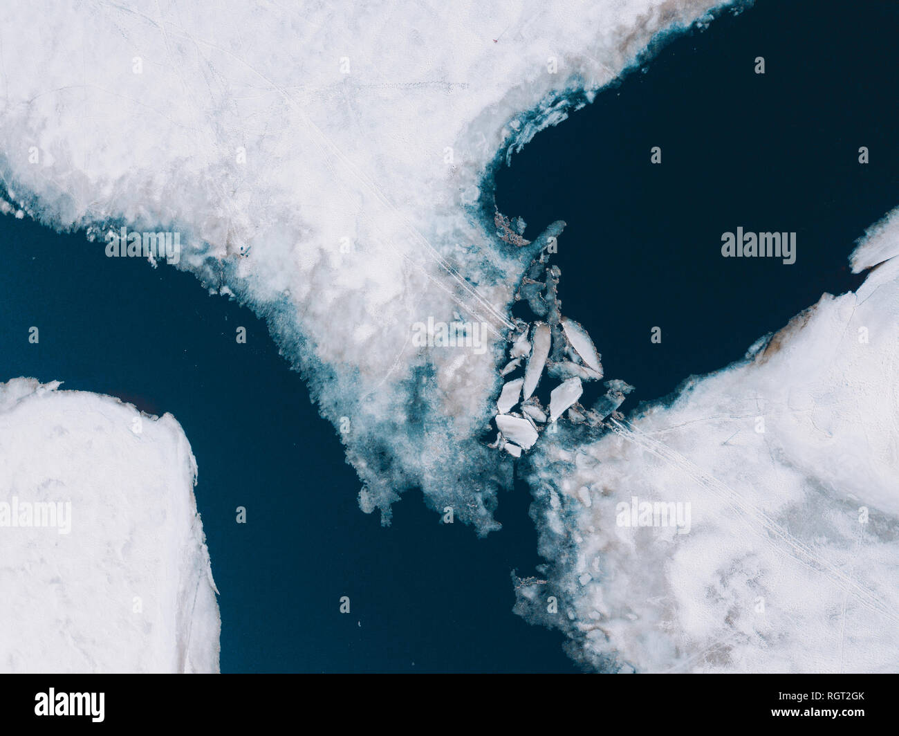 The arctic coast from above hi-res stock photography and images - Alamy